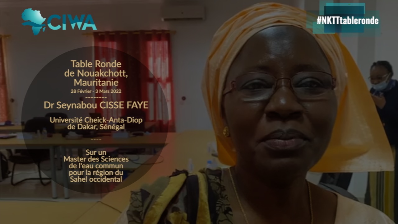Nouakchott Table Ronde: Meet Seynabou Cisse Faye (In French) - CIWA program