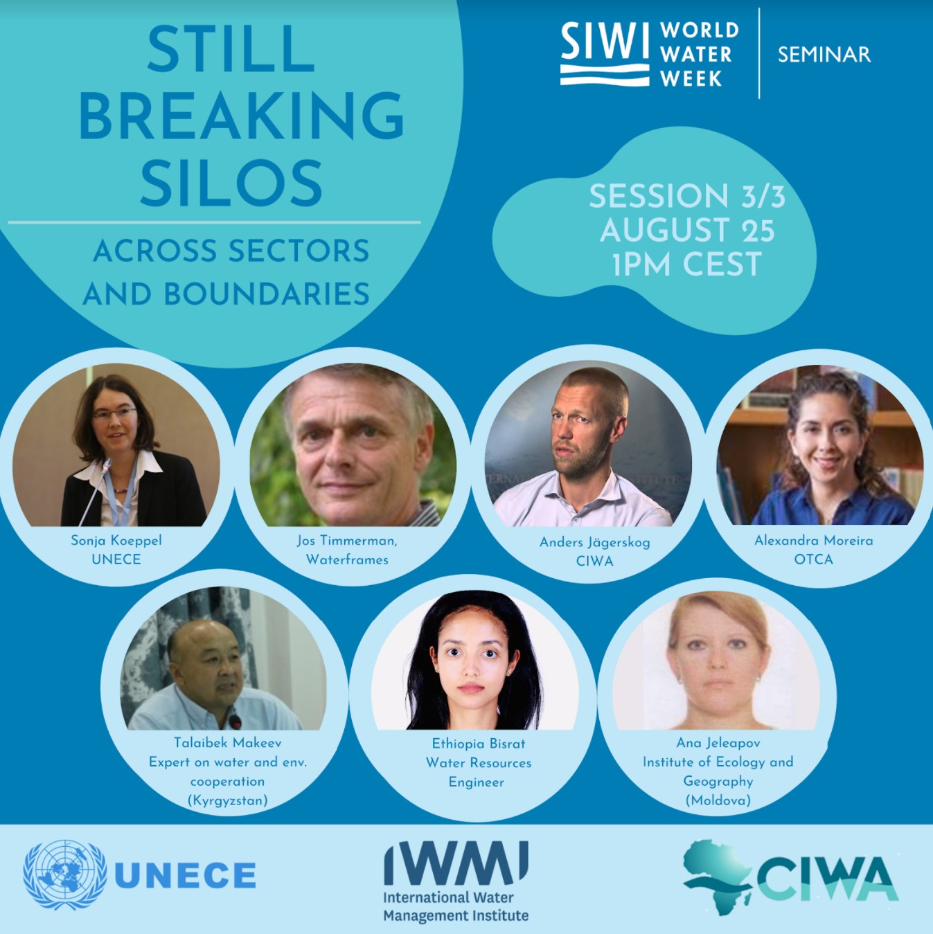 SIWI World Water Week: August 23-27 – What You Need to Know - CIWA program